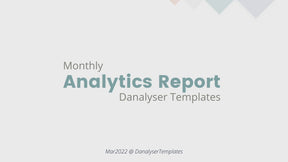 Social Media Analytics Presentation Canva Template – Danalyser