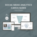 Social Media Analytics Presentation Canva Template – Danalyser